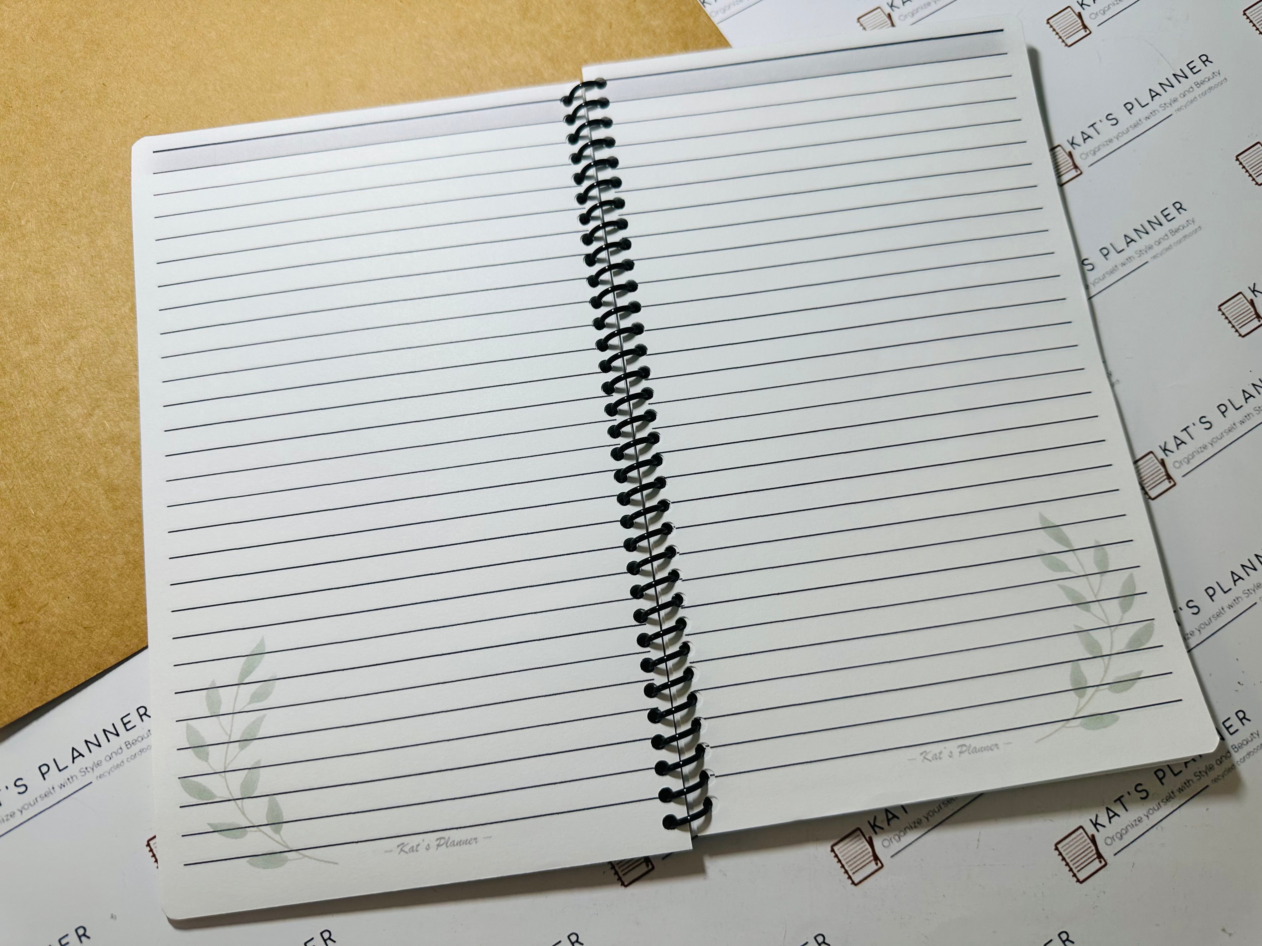 Libretas de LÍNEAS – Kat’s Planner